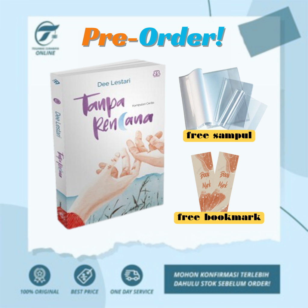 Jual Buku Tanpa Rencana Dee Lestari//Novel Dee Lestari//Kumpulan Cerita ...