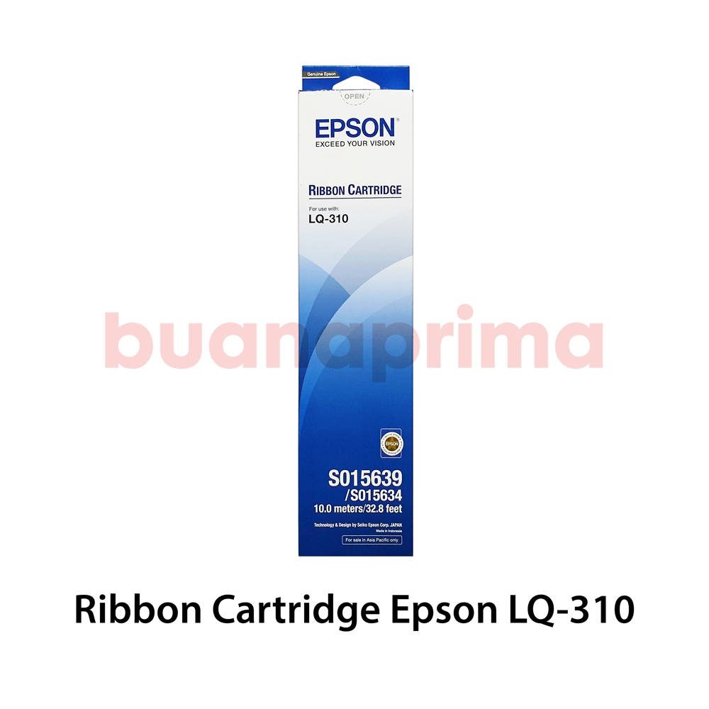Jual Pita Printer Lengkap Epson LQ-310 Original Ribbon Cartridge LQ310 ...