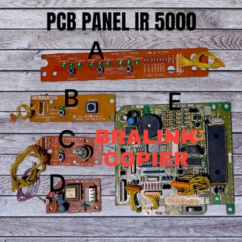 Jual CANON IR 5000 IR 6000 PCB PANEL | Shopee Indonesia
