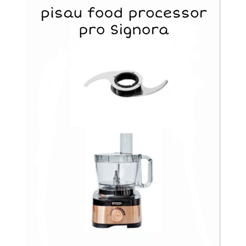 Jual Pisau Food Processor Pro Signora (100% ORI Signora) | Shopee Indonesia