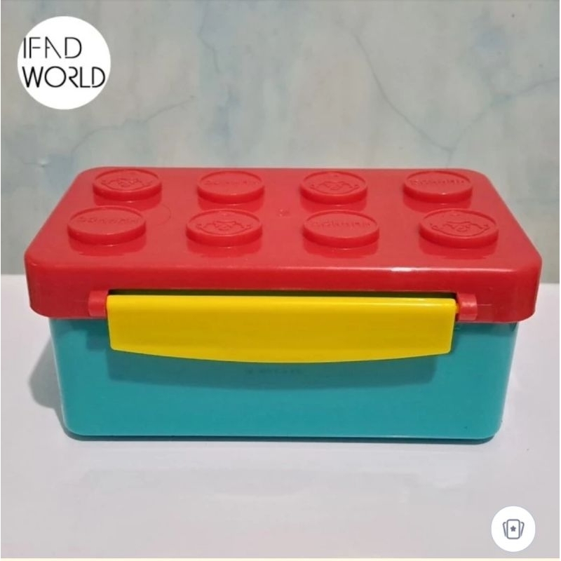 Jual Tempat Makan "Gokana Let's Go Box" Lunch Bento Box Desain Lego ...