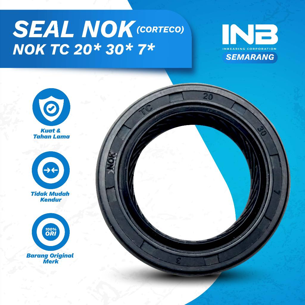 Jual Seal Tc 20 30 7 Nok Seal Kruk As Genset Original Nok INB SEMARANG | Shopee Indonesia