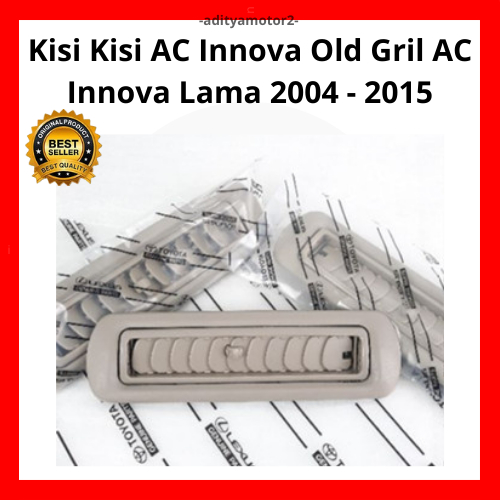 Jual Kisi AC Toyota Innova Old/Gril AC Innova Lama 2004 - 2015 Bagian ...
