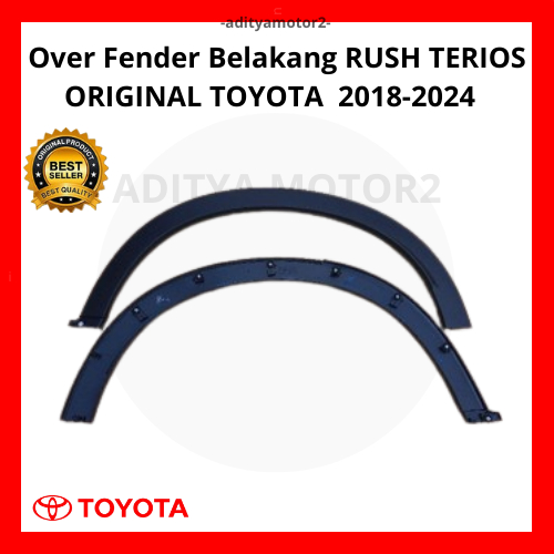 Jual Over Fender RUSH TERIOS ORIGINAL TOYOTA 2018-2024 Harga 1 PCS ...