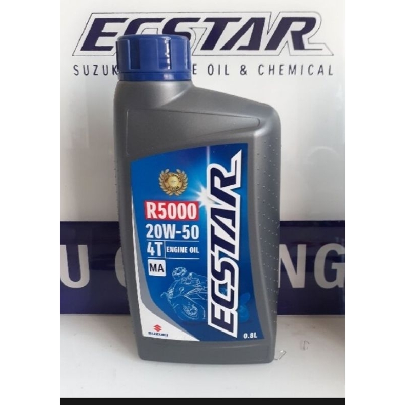 Jual oli mesin ecstar R5000 20W-50 0,8liter smash shogun Fd Arashi ...