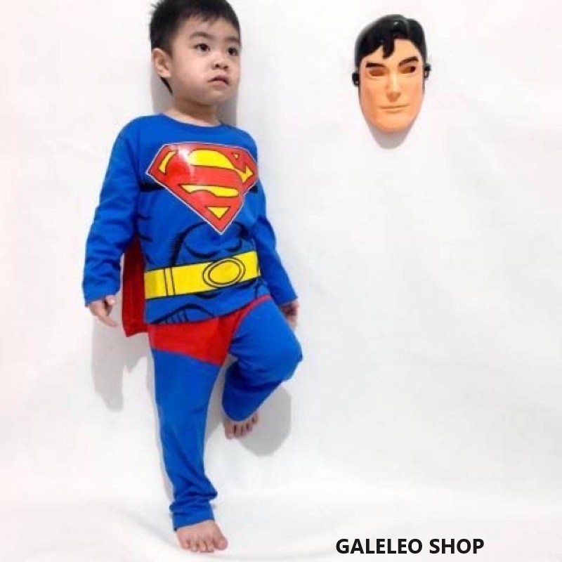 Jual GRATIS TOPENG / SETELAN ANAK SUPERMAN TOPENG / BAJU ANAK SUPERMAN ...
