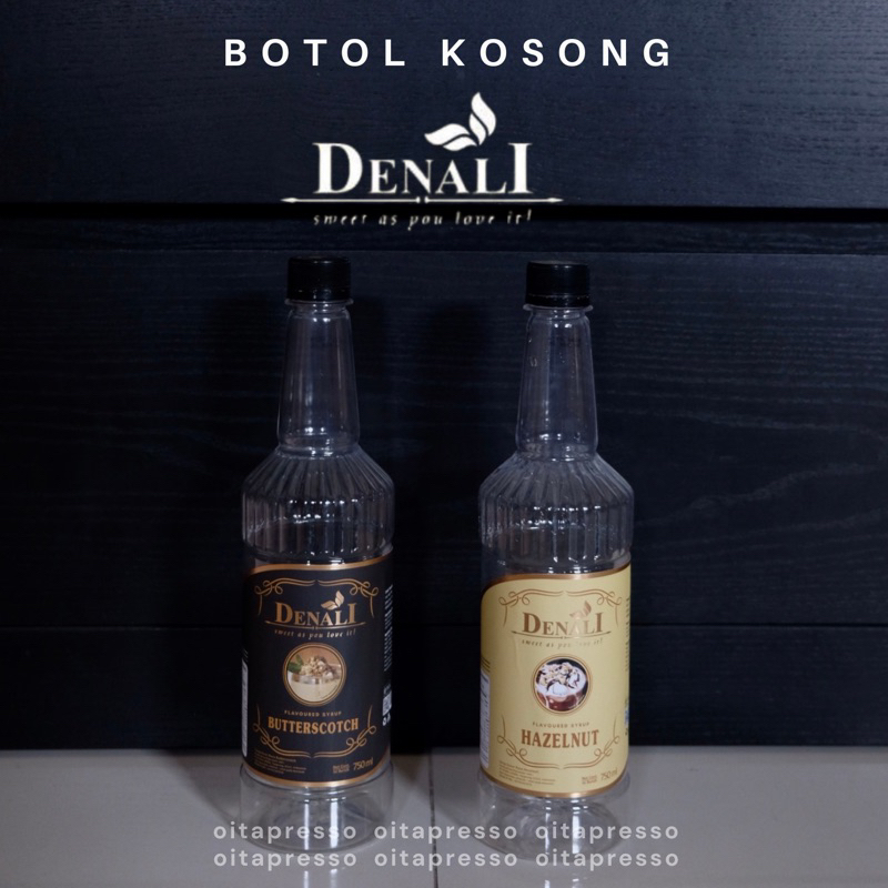 Jual [RANDOM] - BOTOL PLASTIK - Denali Syrup 0.7 L / 750 ml | Shopee ...
