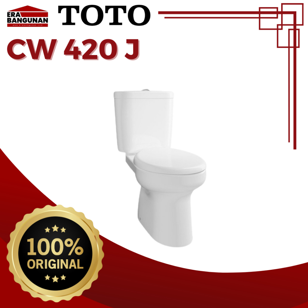 Jual CLOSET TOTO CW 420 J TUTUP ECOWASHER TCW 07 S BIG PROMO | Shopee ...