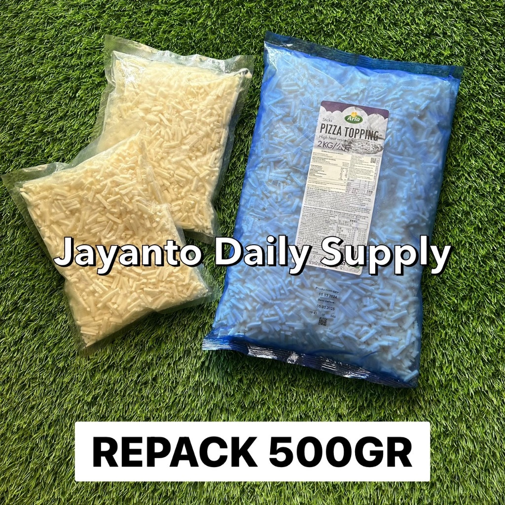 Jual ARLA PIZZA TOPPING STICKS 500GR REPACK / KEJU MOZARELLA PARUT ...
