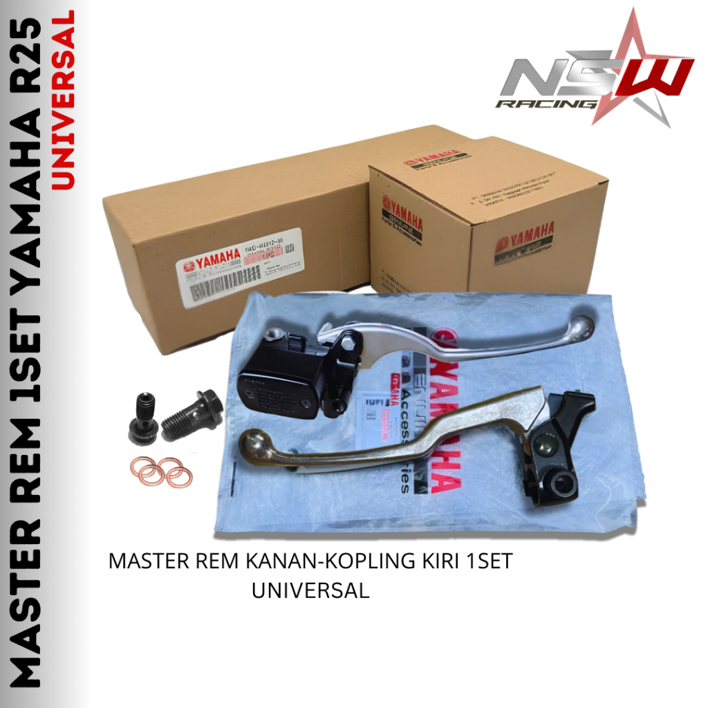 Jual MASTER REM YAMAHA R25 HANDLE KOPLING R25 TUAS REM 1SET KANAN KIRI ...