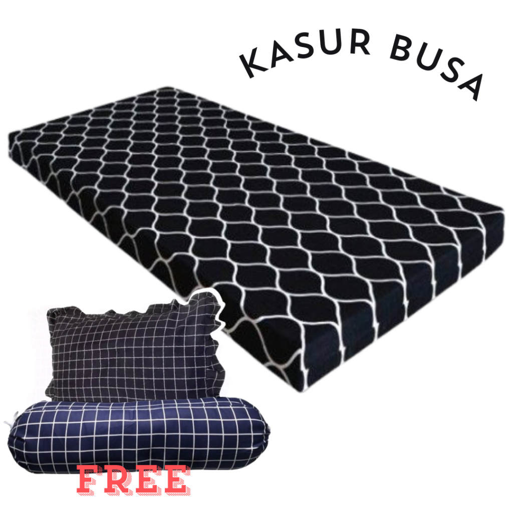 Jual (Free Bantal Guling) Kasur lipat Busa Foam Dilengkapi Resleting Uk ...