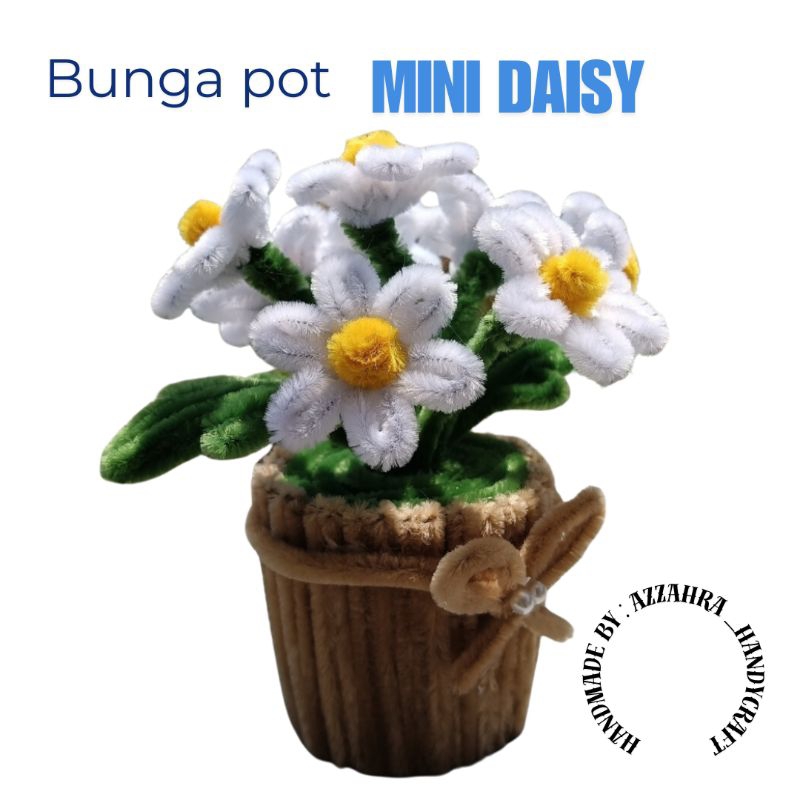 Jual Bunga kawat bulu pot Pipe cleaner Hiasan meja | Shopee Indonesia