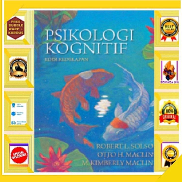 Jual (Original). Psikologi Kognitif Edisi 8 - Robert L Solso | Shopee ...