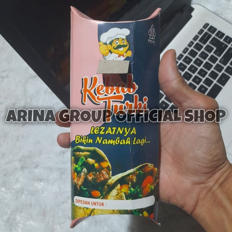 Jual 100 LEMBAR KERTAS KEBAB MINI IVORI PUTIH UKURAN 21 × 9.5 CM HIGH ...