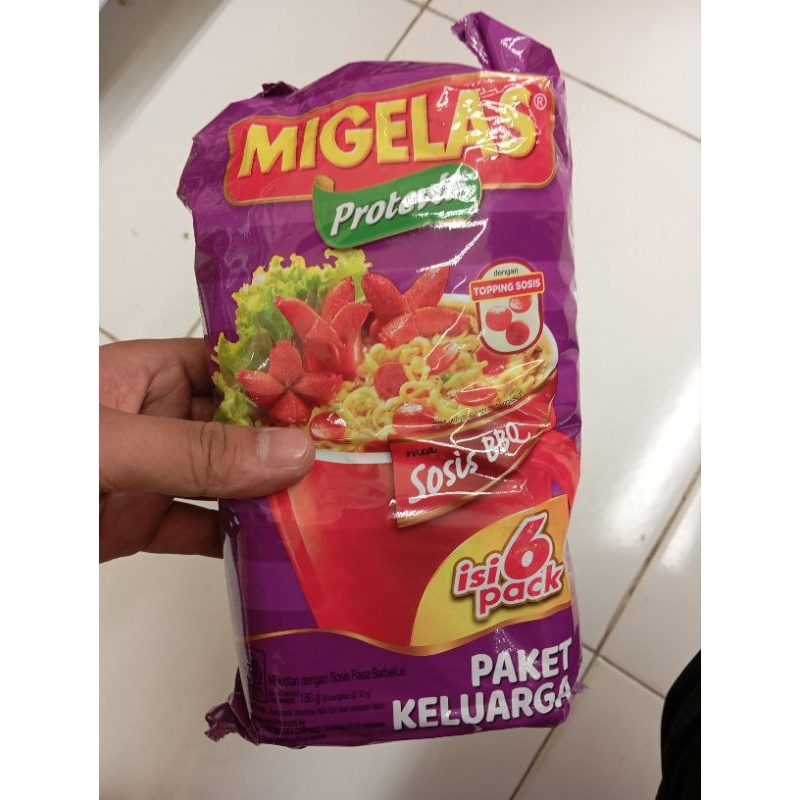 Jual Migelas Paket Keluarga Rasa Sosis BBQ 30Gr isi 6 Pcs | Shopee ...