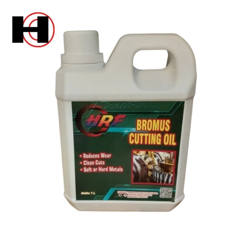 Jual HRF Bromus Cutting Oil Cairan Minyak Oli untuk Mesin Bubut 1Liter ...