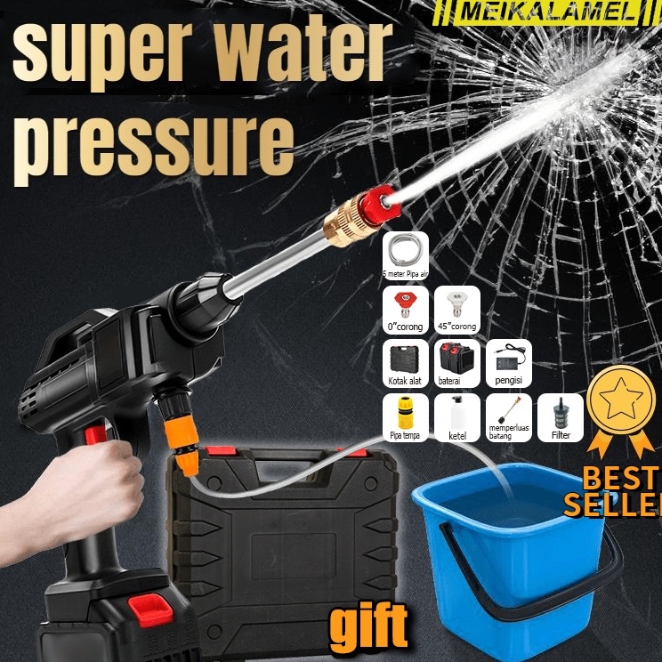 Jual Kejutan Besar Jet Cleaner Cuci Motor Portable JetAlat Cuci Motor ...