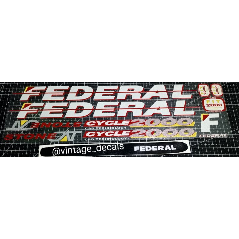 Jual sticker sepeda federal stone cat stonecat | Shopee Indonesia