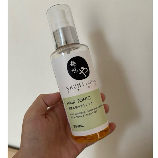 Jual shumi japan hair tonic hair serum preloved | Shopee Indonesia