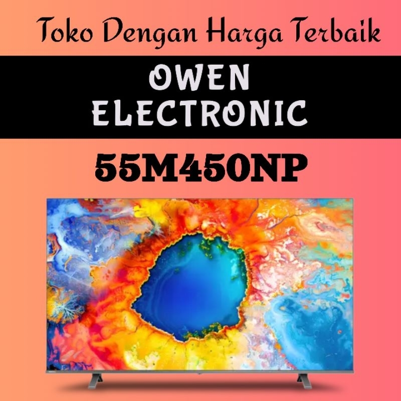 Jual TOSHIBA 55 inch QLED 4K SMART TV 55M450NP | Shopee Indonesia