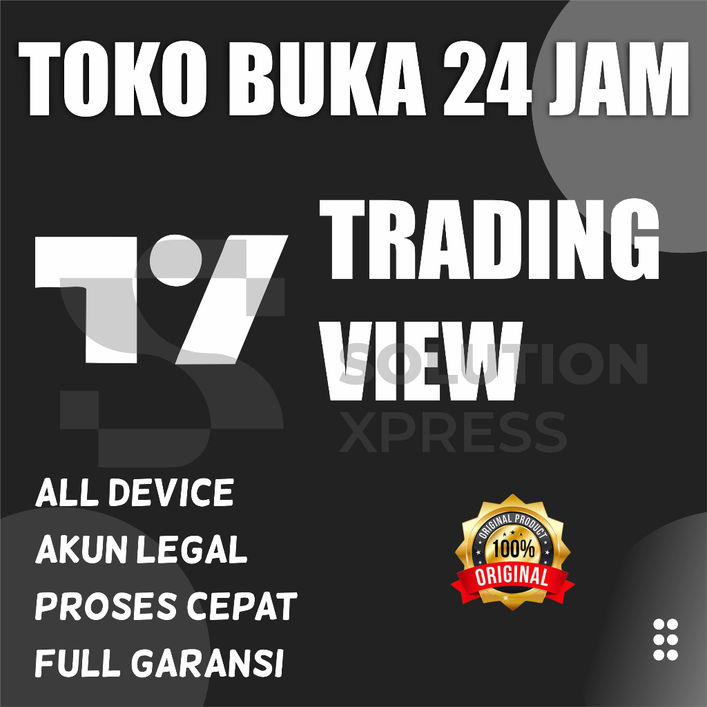 Jual TRADING VIEW PREM FULL 1 BULAN | TERMURAH | BERGARANSI | PREMIUM | Shopee Indonesia