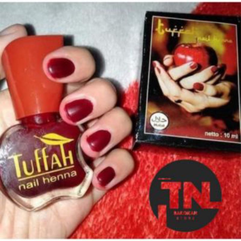Jual Tuffah Nail Henna 100% Halal Sah BUAT Sholat Kutek Halal Muslimah ...