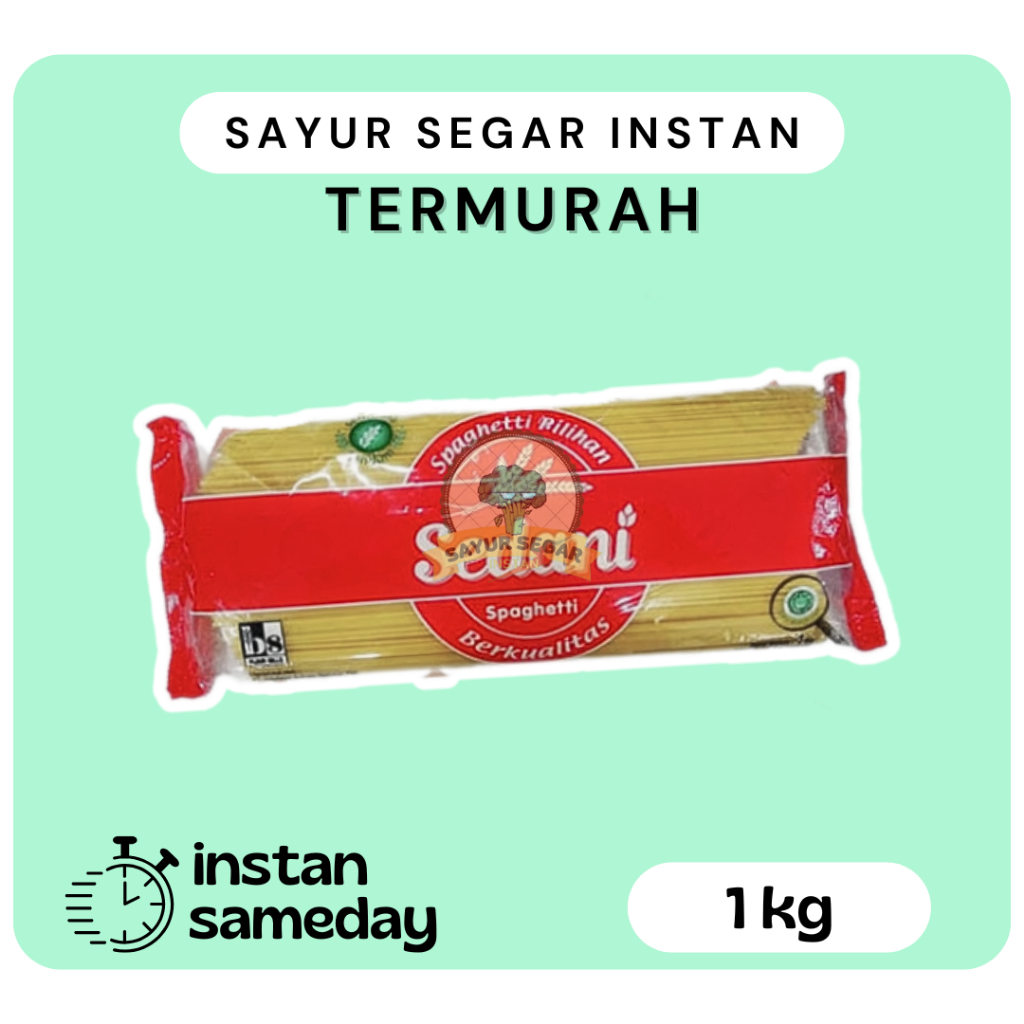 Jual Spaghetti Sedani / Spageti gandum 1kg - Sayur Segar Instan ...