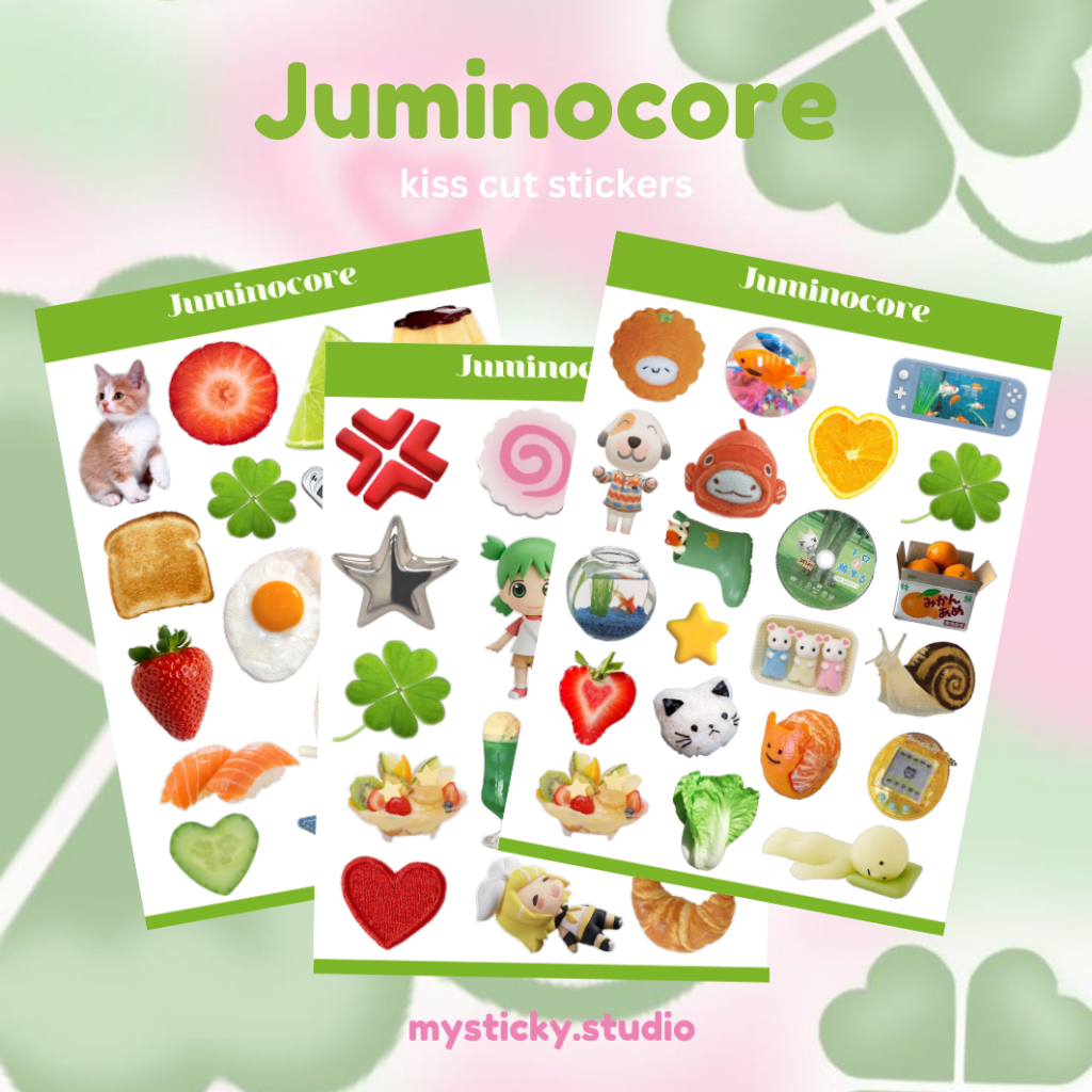 Jual JUMINOCORE JAPAN DECO STICKERS / DECO STICKER VINTAGE RETRO ...