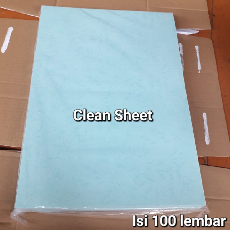 Jual Kertas cover jilid buffalo A4 200 gram warna biru muda(Harga/1 ...