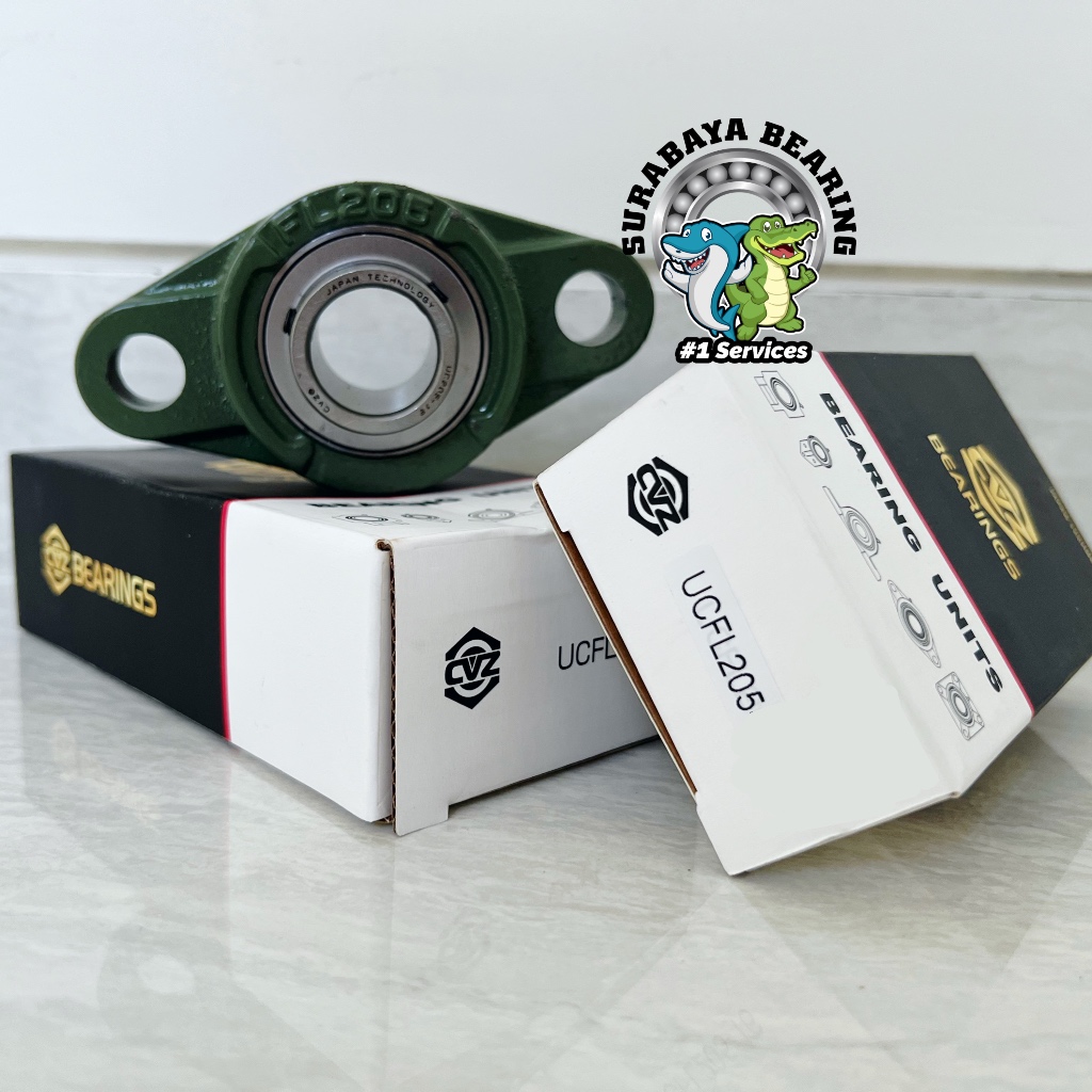 Jual CVZ Pillow Block Bearing UCFL 205 (25mm) Laher / Laker | Shopee Indonesia