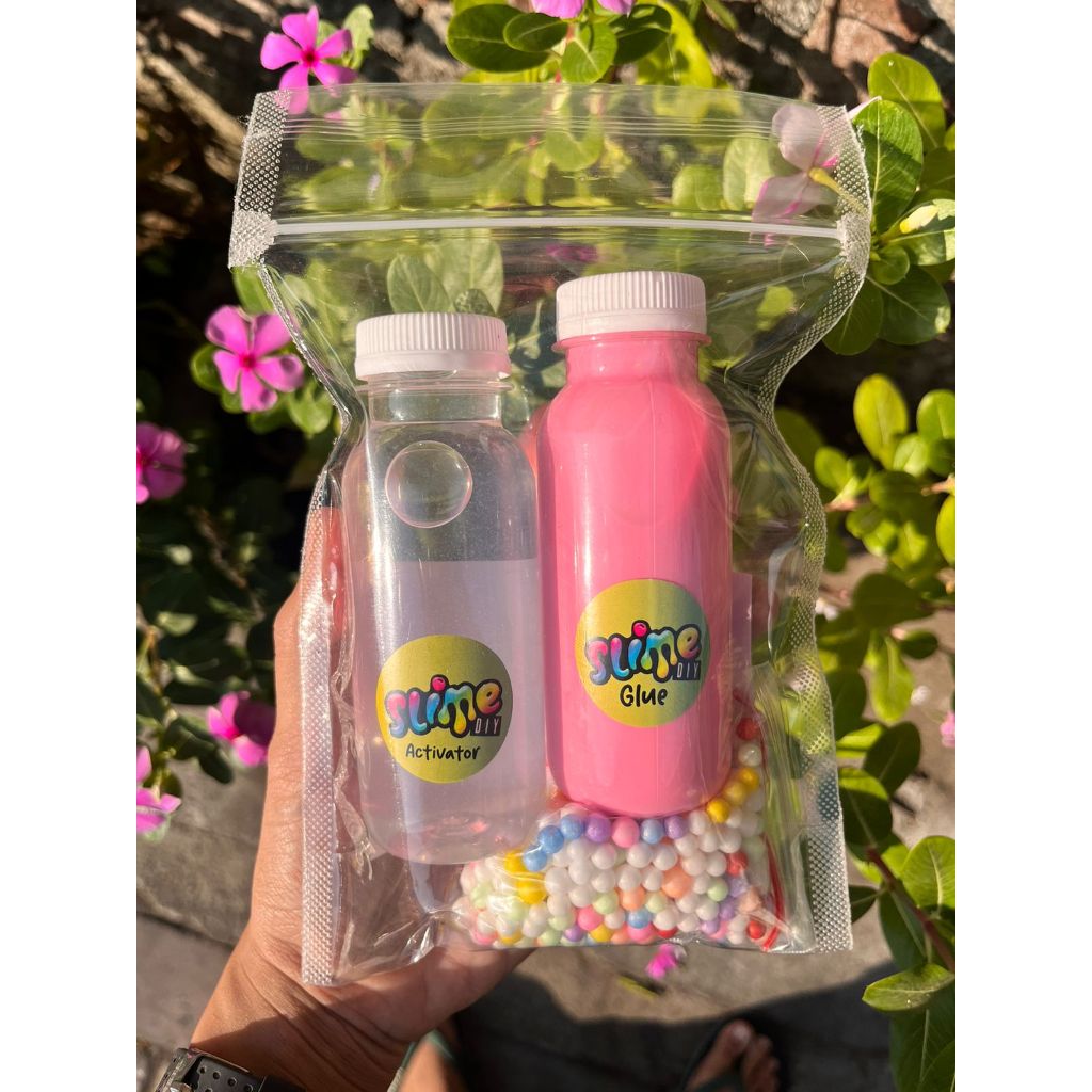 Jual Slime kit diy/Slime kit anti gagal/Mainan Edukasi Anak | Shopee ...