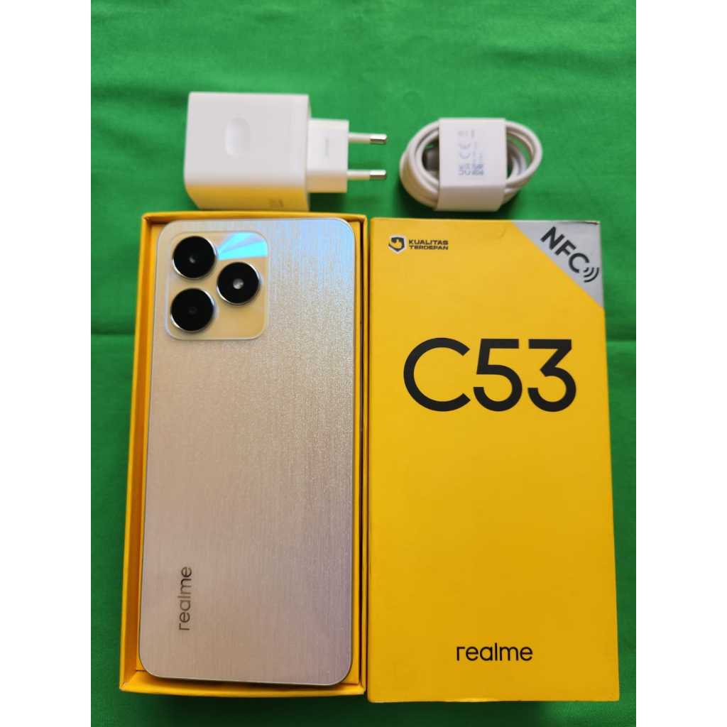 Jual REALME C53 6/128GB SECOND FULLSET | Shopee Indonesia