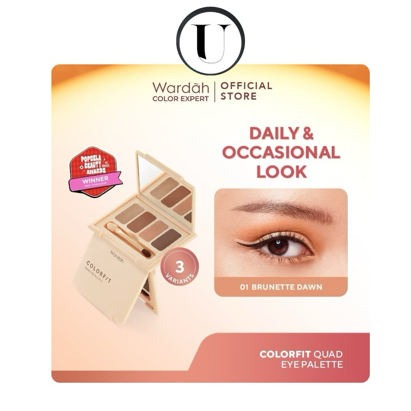 Jual WARDAH - Colorfit Quad Eye Palette | Shopee Indonesia