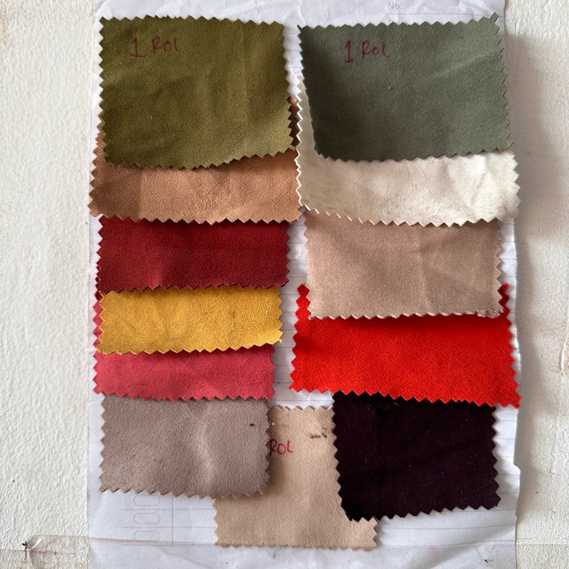 Jual Kain Suede 2 Sisi / Depan Belakang Suede / Strecth / Tebal Dan ...