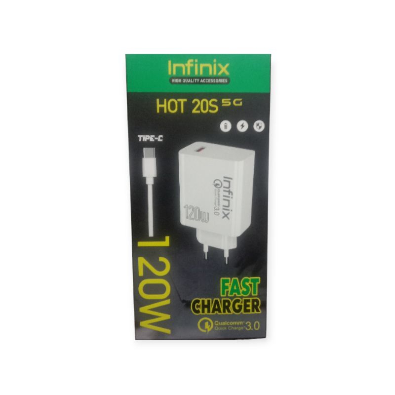 Jual FAST - CHARGER INFINIX 180W ORIGINAL FAST CHARGING 180W TYPE C ...