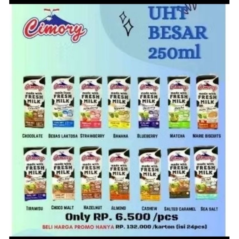 Jual Susu Cimory UHT besar | Shopee Indonesia