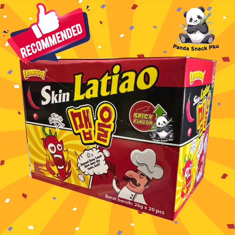 Jual LIANGGUI SKIN LATIAO CEMILAN VIRAL/SNACK IMPORT/HALAL 1BOX ISI 20 ...