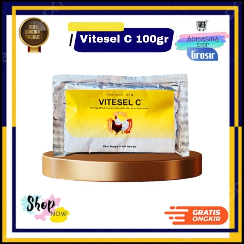 Jual VITESEL C 100 gram Medion Penambah Kesuburan Produktivitas dan ...