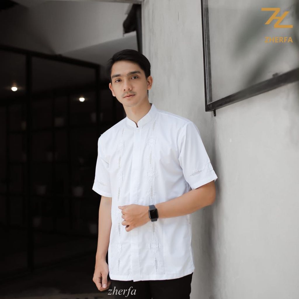 Jual Baju Koko Kerancang Padang Kekinian || Sulaman Manual || Pakaian ...