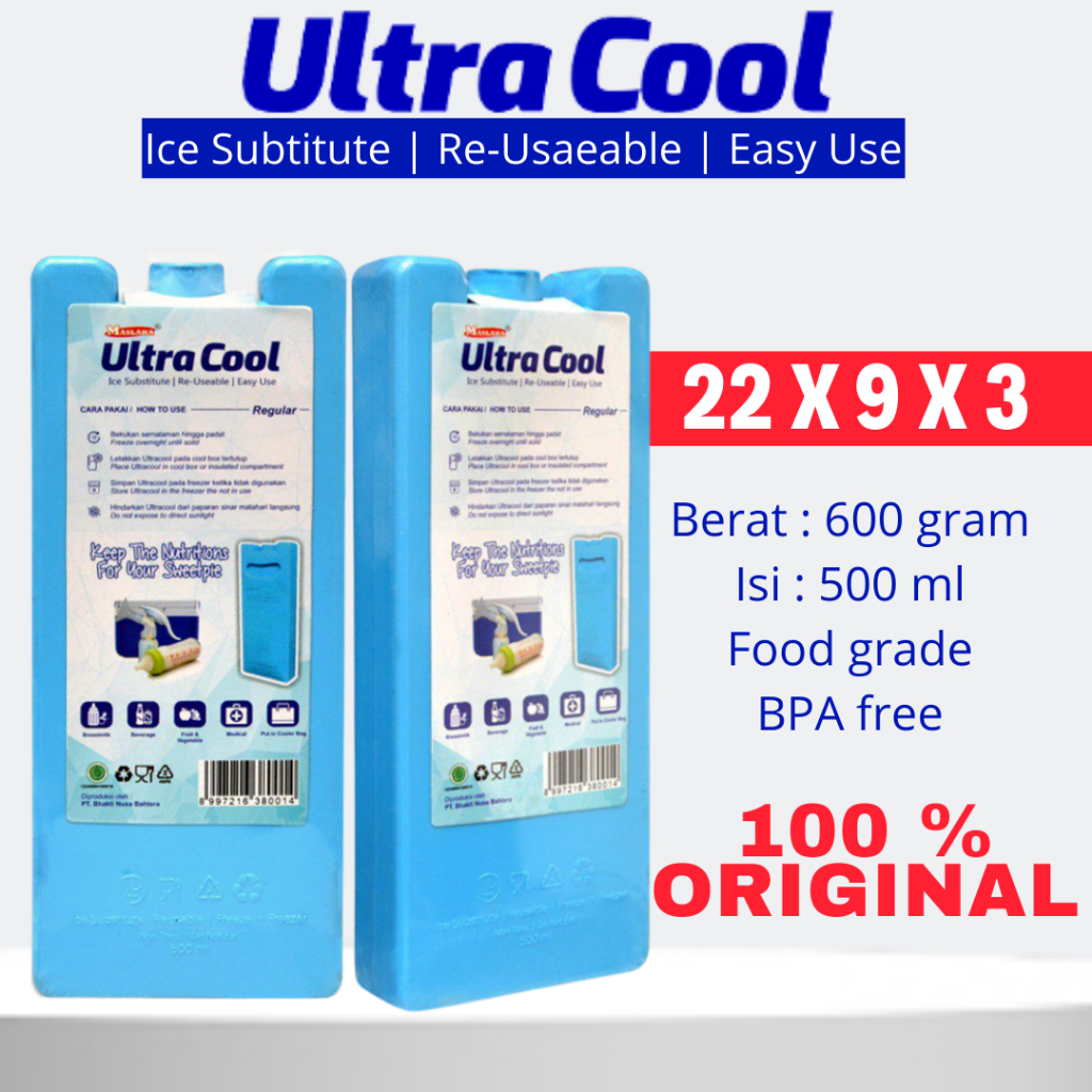 Jual ICE PACK COOLER BOX - ICE PACK ULTRA COOL - ICE PACK PENDINGIN ICE ...