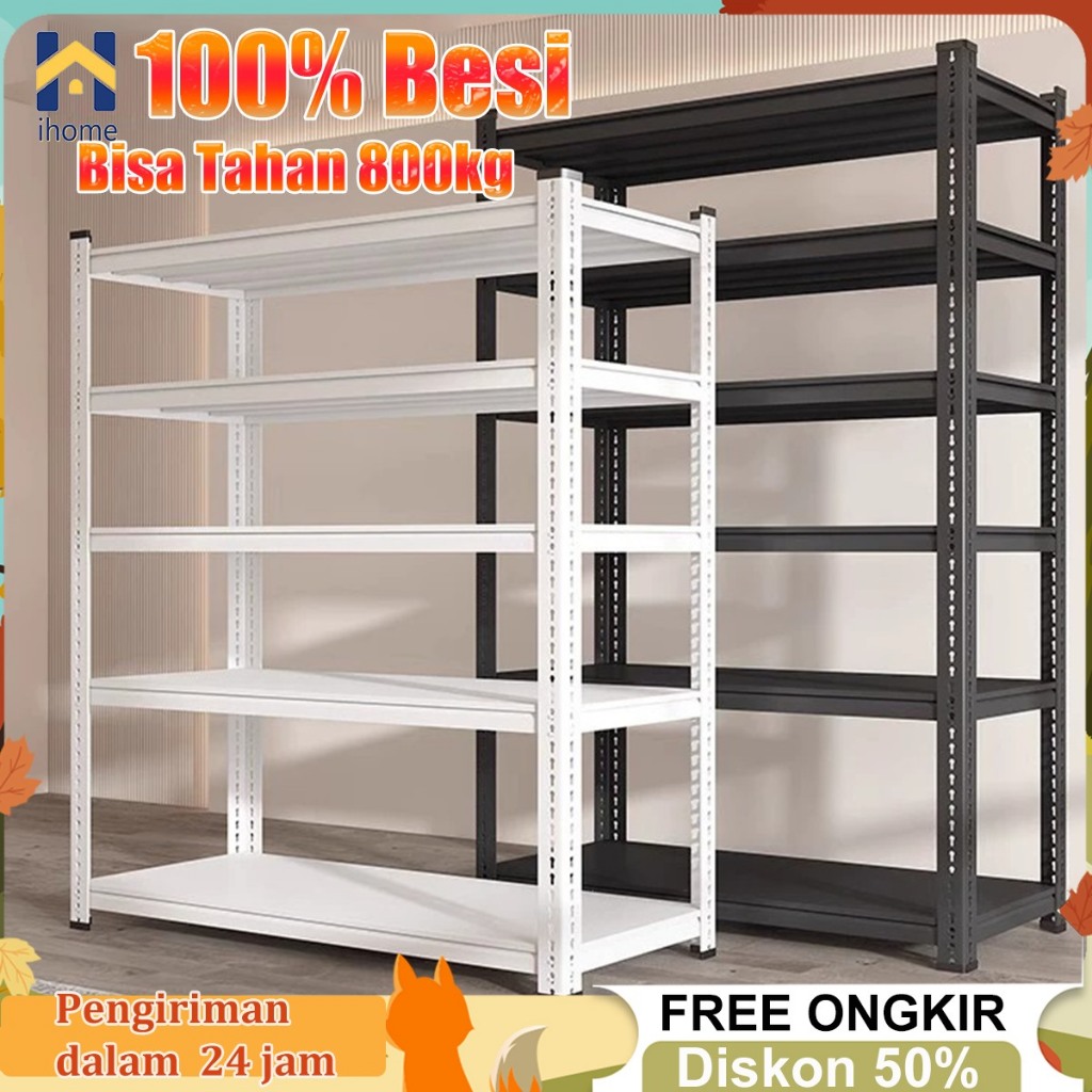 Jual IH Rak Susun Serbaguna Rak Besi Rak Besi Siku 5 Susun Rak Aquarium ...
