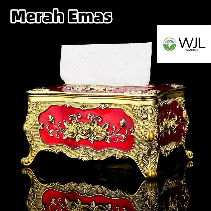 Jual WANJIALE Mewah tuba Kotak Tisu Kotak Handuk Kertas Kotak Tisu ...