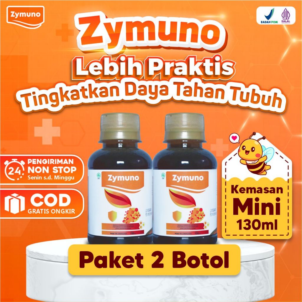 Jual Zymuno Mini Madu Multivitamin Bantu Naikan Imun Tubuh dan Tangkal ...