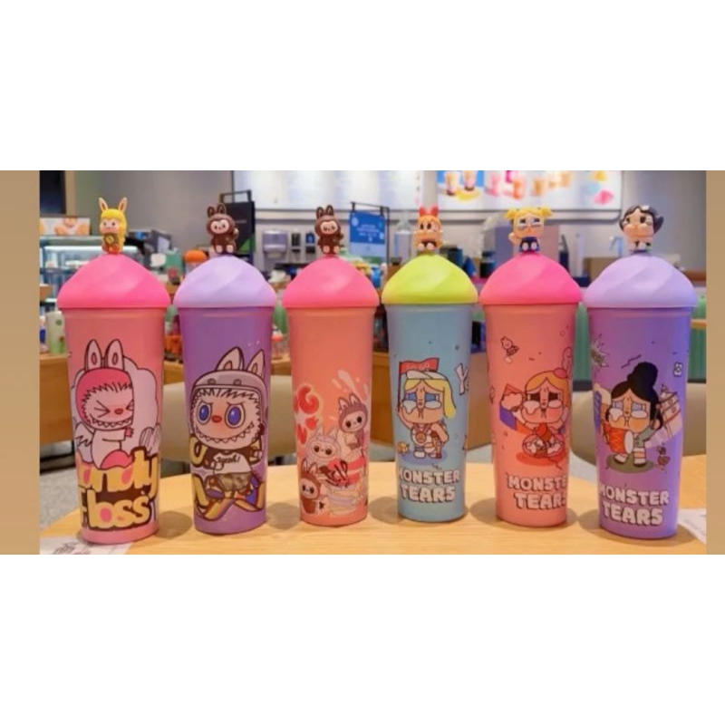 Jual TUMBLER LABUBU POWER PUFF GIRL BABY CRY NEW MODEL ICE CREAM ...