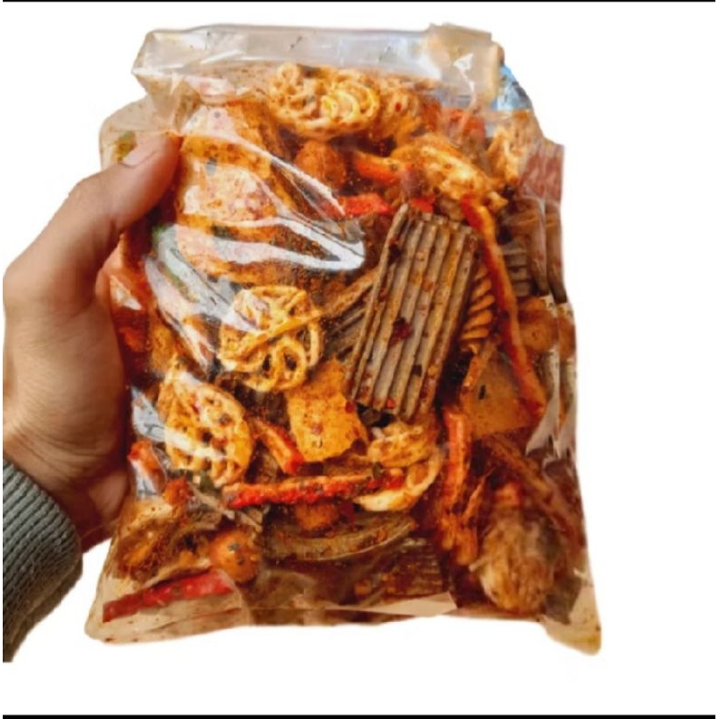 Jual cod seblak kering mix 500 gr seblak campur bumbu kering pedas dsun ...