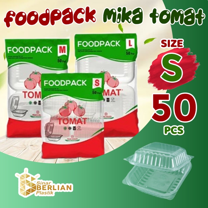 Jual Food Pack Mika Plastik Tomat High Quality Food Grade Size S - 50 ...