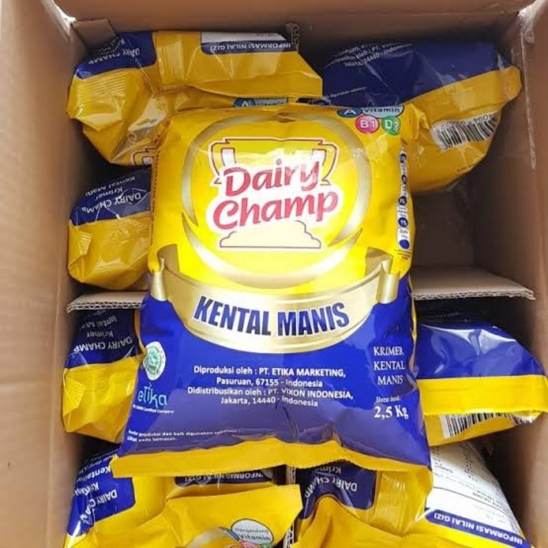 Jual Dairy Champ 1 KG / Susu Dairy Champ 1 KG | Shopee Indonesia