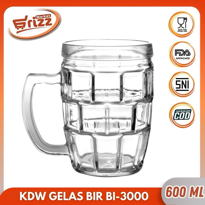 Jual Gelas Teh Jumbo / Gelas Kaca / Gelas Besar / Gelas Kaca Murah BI ...