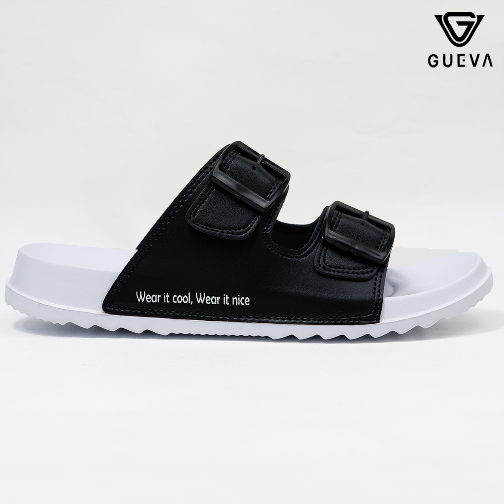 Jual GUEVA AJE SERIES SANDAL SLOP PREMIUM PRIA/WANITA MEWAH ELEGANT ...