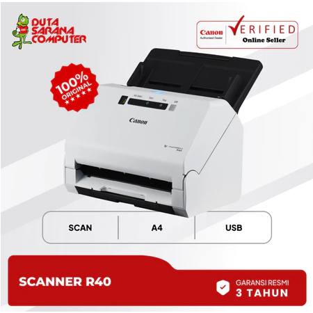 Jual Canon ImageClass DR-R40 40ppm A4 ADF Scanner | Shopee Indonesia